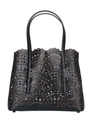 Alaïa Mina 25 Handbag - Black