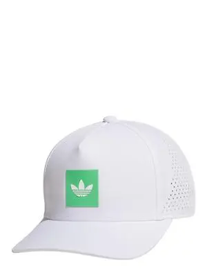 Adidas Trefoil Snapback - White / Semi Screaming Green