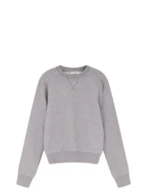 ENTIRE STUDIOS Pod Crew Cotton Sweatshirt - Grey