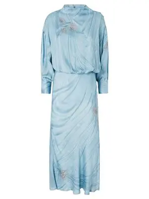 Pinko Aislin Viscose Dress - Blue