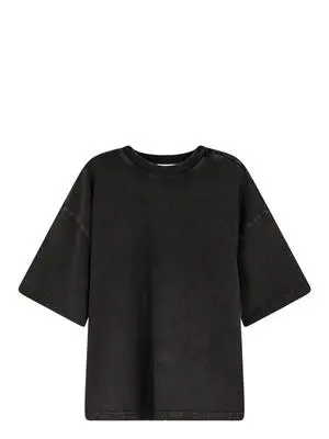 ENTIRE STUDIOS Heavy Boxy Tee - Black
