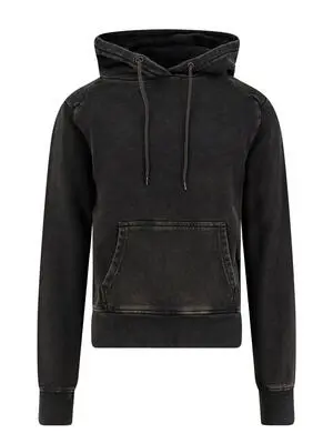 ENTIRE STUDIOS Standard Cotton Hooded Sweatshirt - Black