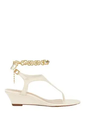 Schutz Lys Wedge Sandal - Sugar White