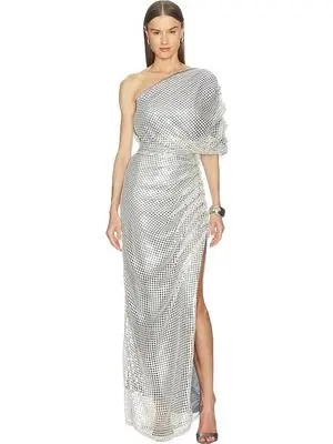 Azulu Rita Sequin Dress - Silver