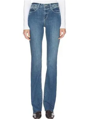 L'Agence Ruth High Rise Straight Jean - Fair Oak