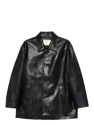 DUNST Buttoned Jacket - Black