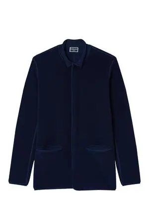 Giorgio Armani Cashmere-blend Single-breasted Jacket - Navy Blue