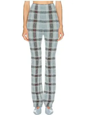 Acne Studios Kilano Check Pant - Blue & Brown