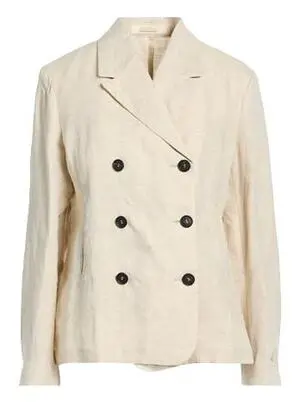 Massimo Alba Linen Blazer - Beige