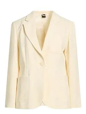 Aspesi Single-breasted Blazer - White