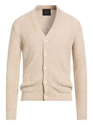 ROBERTO COLLINA Knitted Cardigan - Beige
