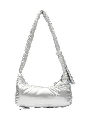 DAMSON MADDER Puffy Saz Crossbody Bag - Silver