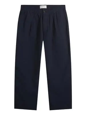 Universal Works Derby Stripe Oxford Pant - Navy