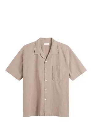 UNIVERSAL WORKS Sido Linen Mix Road Shirt