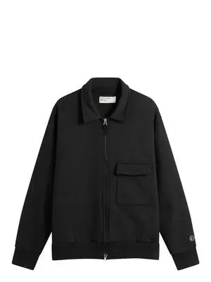 Universal Works TylerZip Sweat Jacket Black