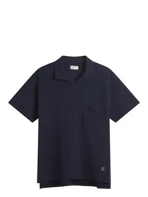 Universal Works Piquet Vacation Polo - Bright Navy