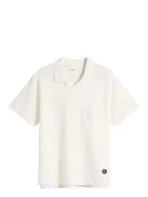 Universal Works Piquet Vacation Polo - Ecru