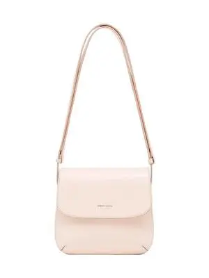 Giorgio Armani La Prima Palmellato Leather Bag - Pink