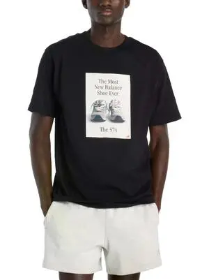 NEW BALANCE 574 Ad Graphic T-shirt - Black