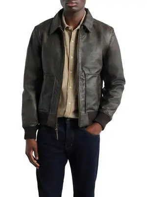 AG Charles Leather Jacket
