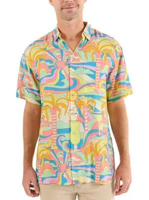 Kenny Flowers The Paradisoshort Sleeve Shirt - Yellow