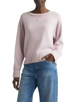 Johnstons Of Elgin Stella Cashmere Sweater - Lunan Pink