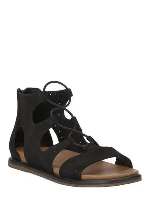 Lucky Brand Strappy Gladiator Sandals - Black