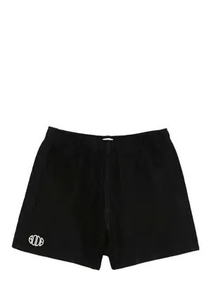 BODE Logo-detail Shorts - Black
