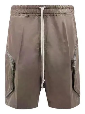 Rick Owens Zip-pockets Shorts - Brown