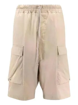 Rick Owens Cargo Pocket Track Shorts - Neutrals