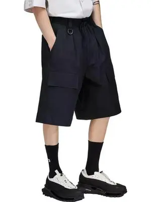 Y3 Drawstring Shorts - Black