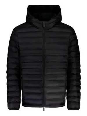 CIESSE PIUMINI Hooded Quilted Reversible Jacket - Black
