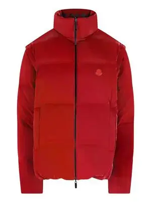Moncler X Asap Rocky Logo-patch Puffer Jacket - Red