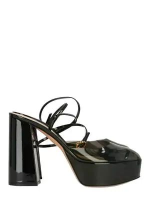 GIANVITO ROSSI Buckle-fastening Platform Sandals - Black