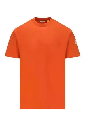 Moncler X X Gilga Farm Logo Cartoon T-shirt - Orange