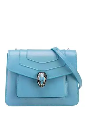 BVLGARI Serpenti Forever Crossbody Bag - Blue