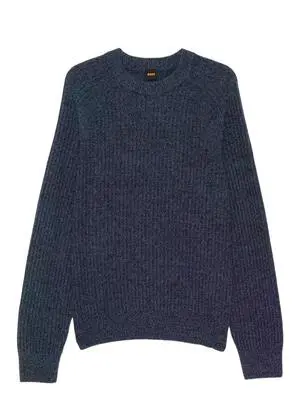 BOSS Textured Knit Sweater
