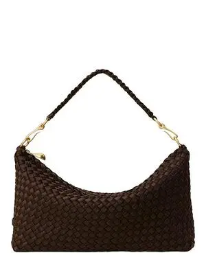 NAGHEDI Porto Small Half-man Saddle Bag - Chocolate