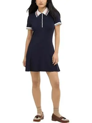 Barbour Hollington Polo Dress - Navy