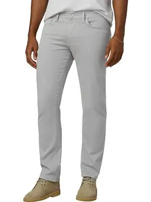 Joe's Jeans The Brixton Luxe Twill Slim Straight Fit Pants - Ultimate Grey