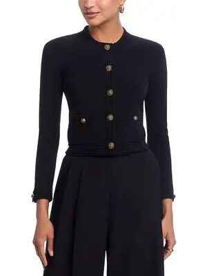 L'AGENCE Patsy Crop Cardigan