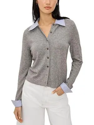 Rails Eryn Sweater Cardigan - Heather Grey