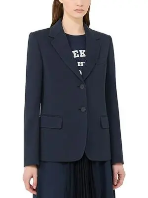 Max Mara Wkdginnasta Blazer Navy