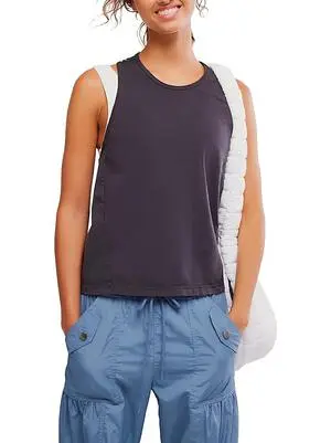 Free People Hot Shot Twist Tank - Black