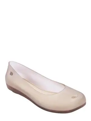 Melissa Ultragirl Futura Ballerinas - Clear Beige