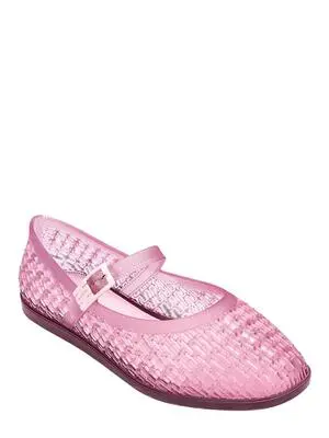 Melissa Harper Ballerinas Clear Pink