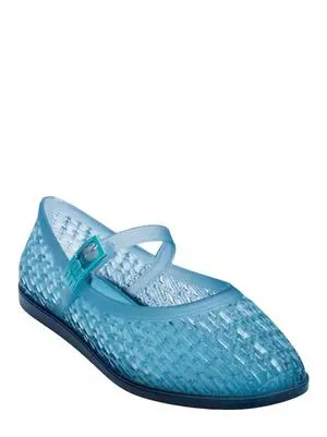 Melissa Harper Ballerinas Transparent Blue