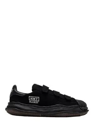 Mihara Yasuhiro Blakey Og Sole Canvas Low Triplein Sneakers - Black