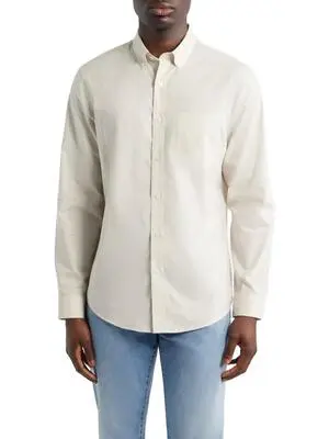 NORDSTROM Simple Stripe Button-down Shirt