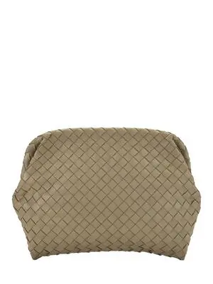 Bottega Veneta Intrecciato Clutch - Grey